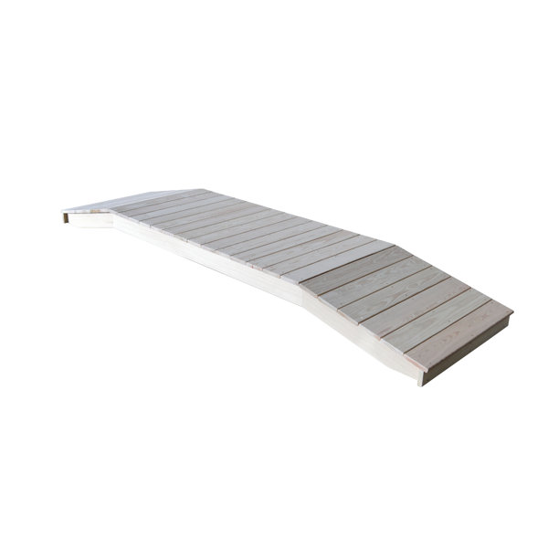A&L Furniture Pressure Treated Plank Bridge | Wayfair