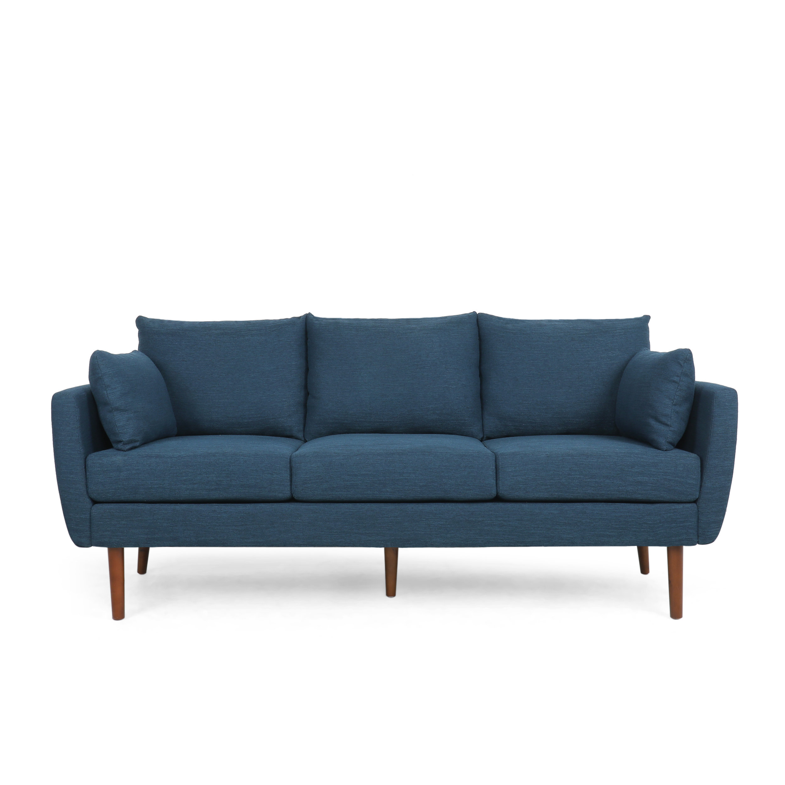Alcott Hill Coryon 3 Seater Sofa with Nailhead Trim, Accent Sofa ...