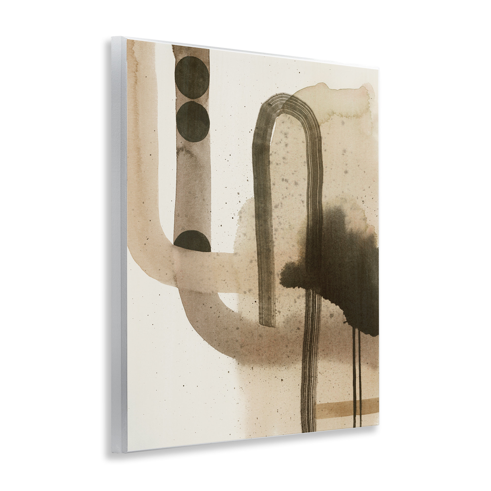 Ebern Designs Curved Neutral Arches Wall Plaque Art by Grace Popp | Wayfair