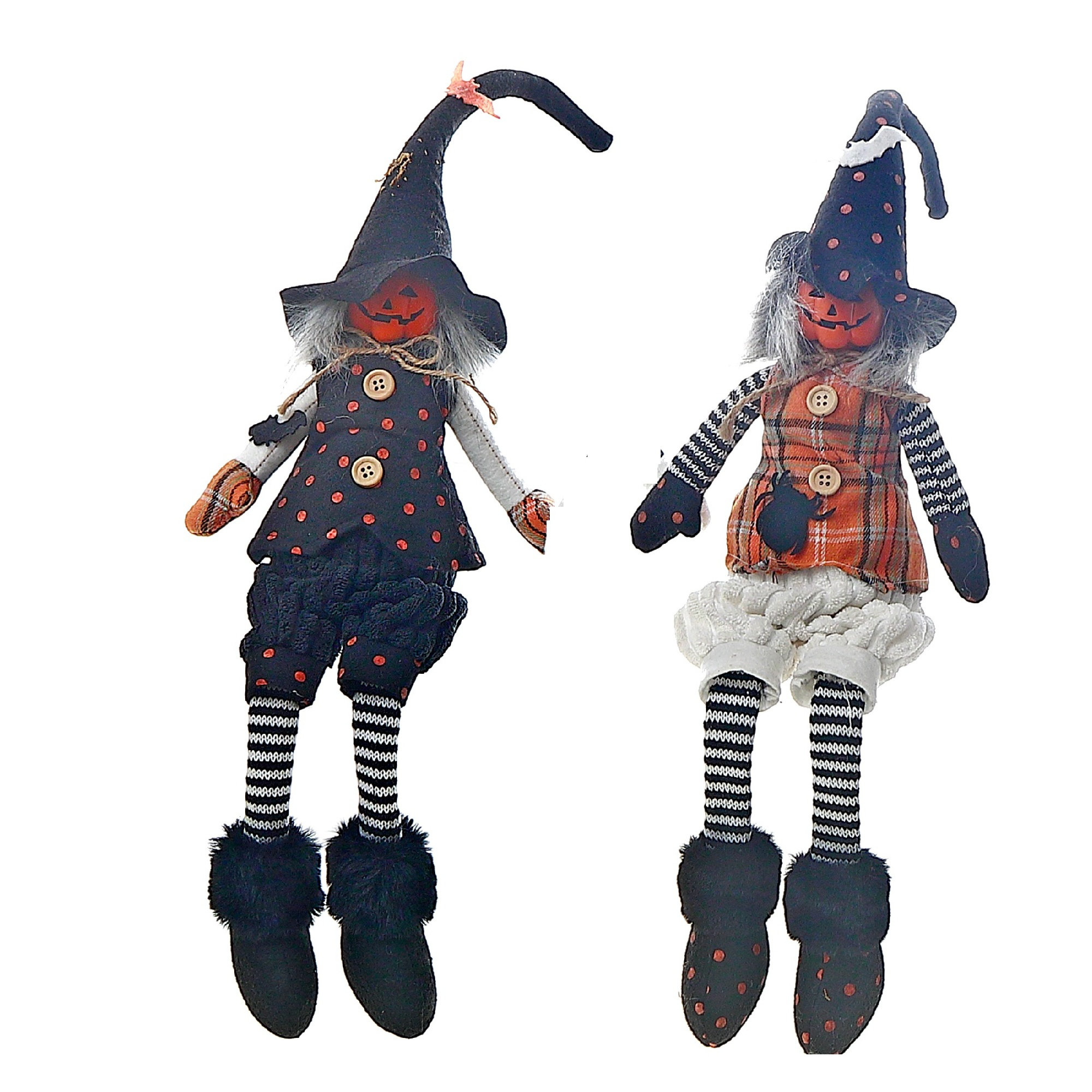 iH casadécor Cotton Sitting Witch - Set Of 3 | Wayfair