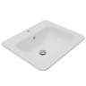 Karran Valera 21" Rectangular Top Mount Vitreous China Bathroom Sink in ...