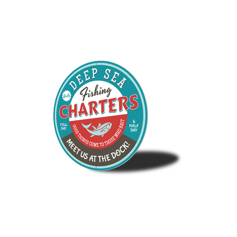 Lizton Sign Shop, Inc Fishing Aluminum Signs Deep Sea Fishing Charters ...