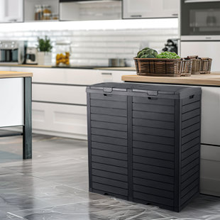 Curbside Trash Cans You'll Love | Wayfair