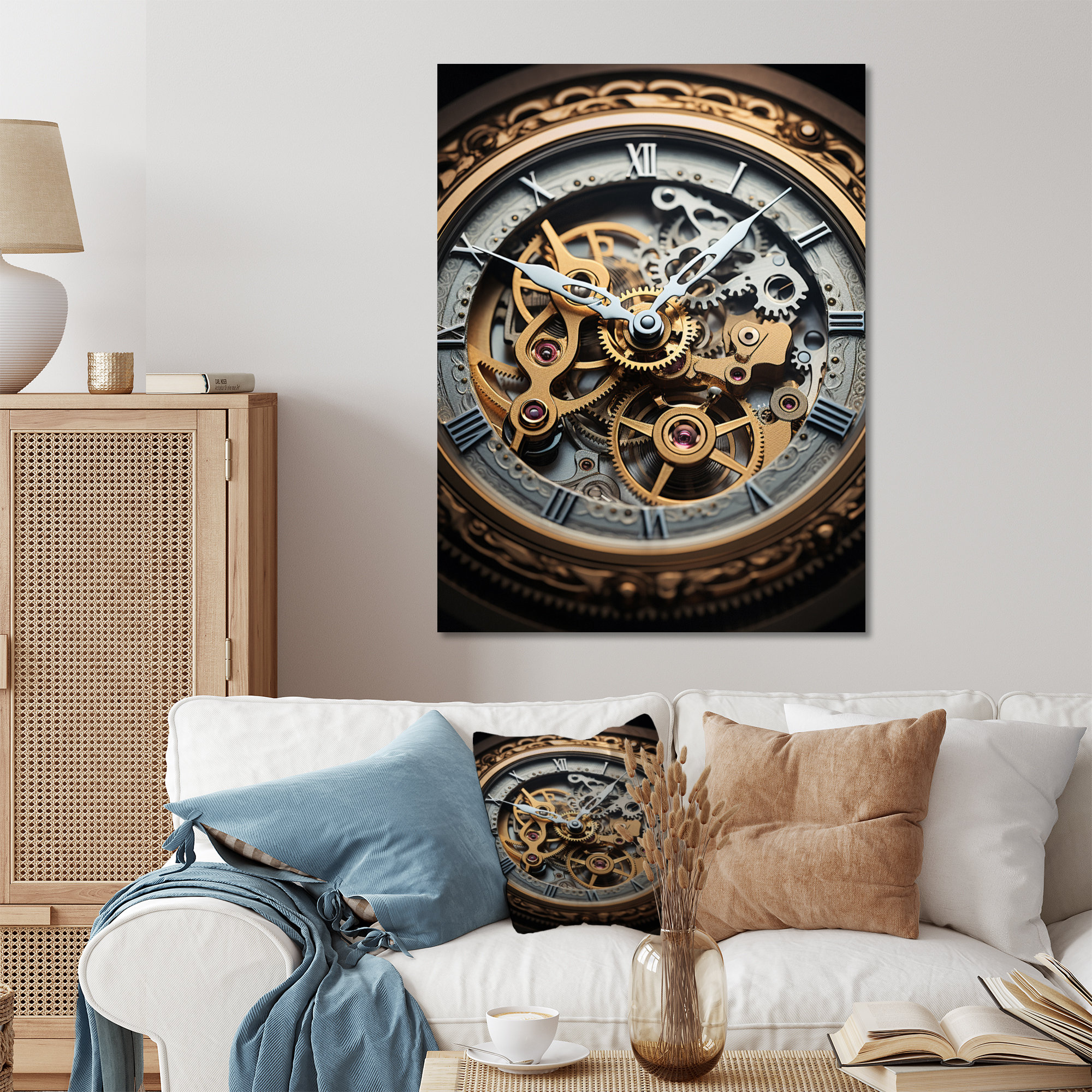 Winston Porter " Clock Time Unveiled II " on Metal | Wayfair