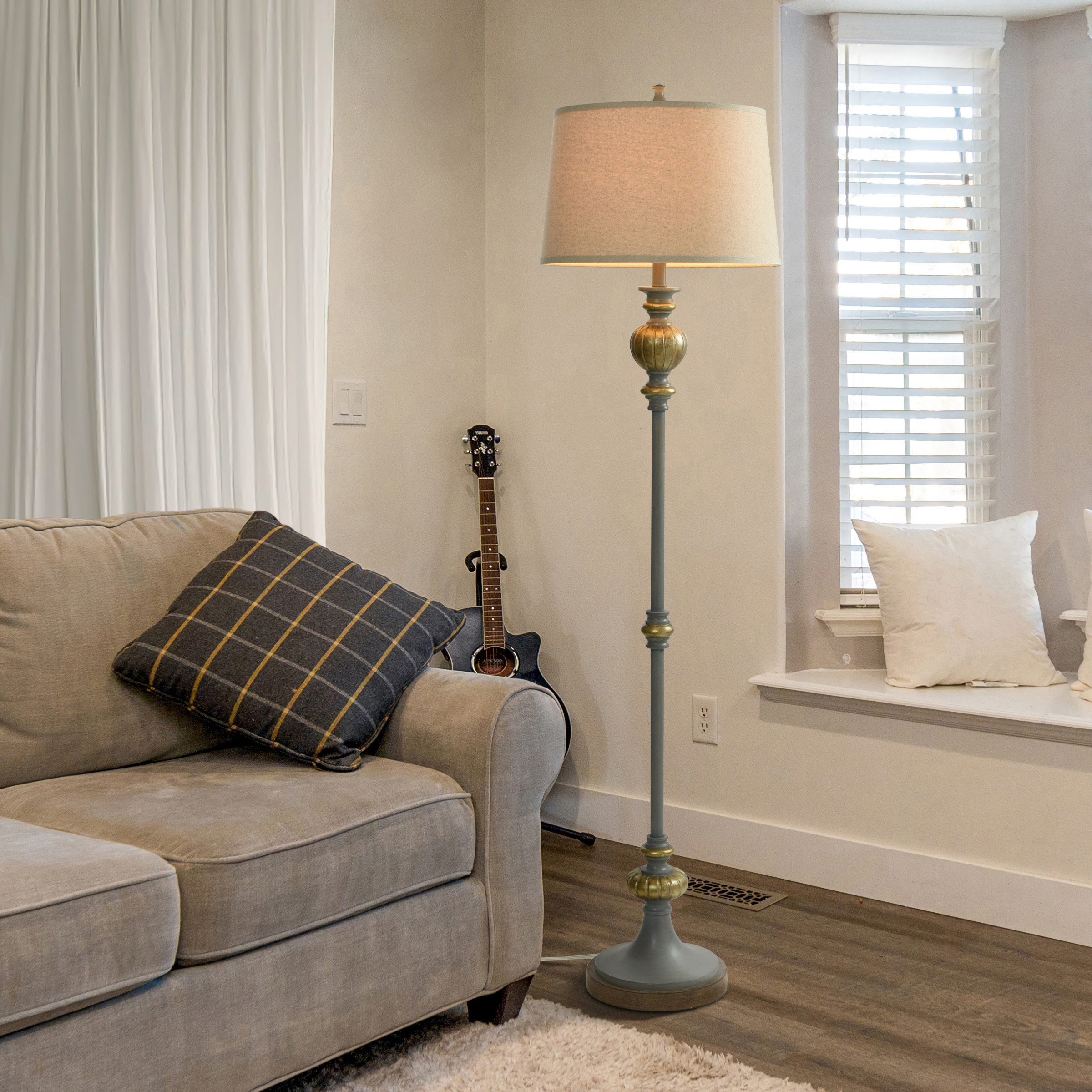 House of Hampton® Jadalyn 66" Floor Lamp | Wayfair