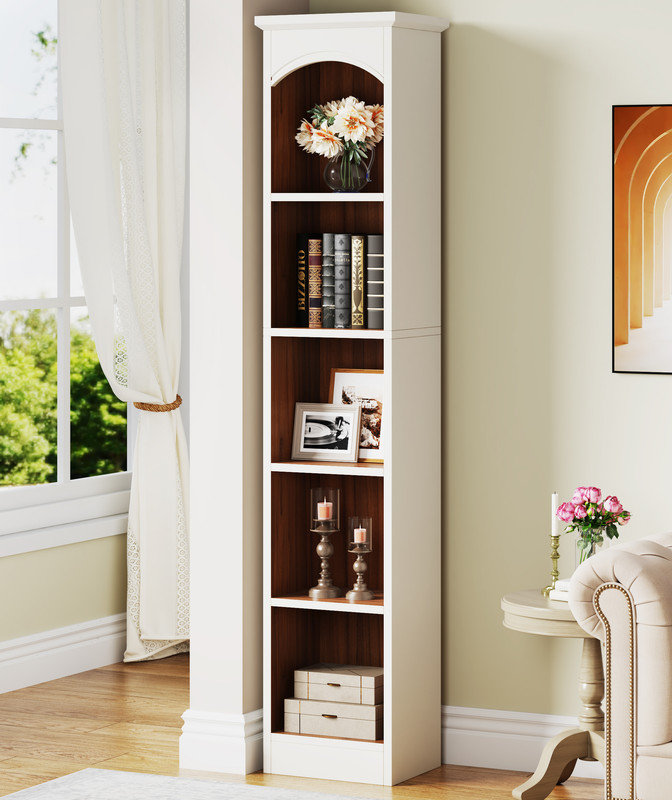 Blue Elephant 180cm Tall Narrow Bookcase | Wayfair.co.uk