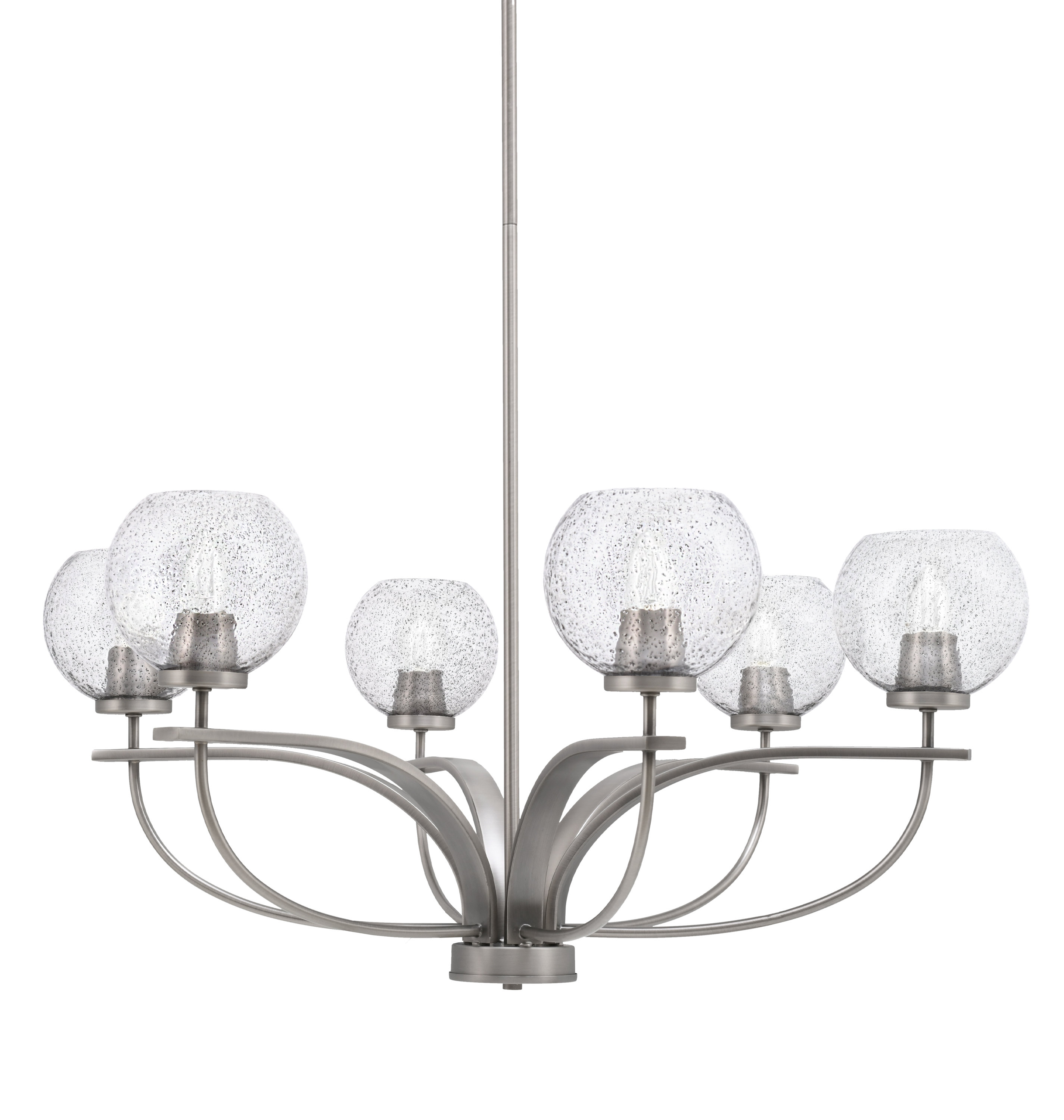 Orren Ellis Krishi Cavella 6 Light, Uplight, Chandelier Shown In ...