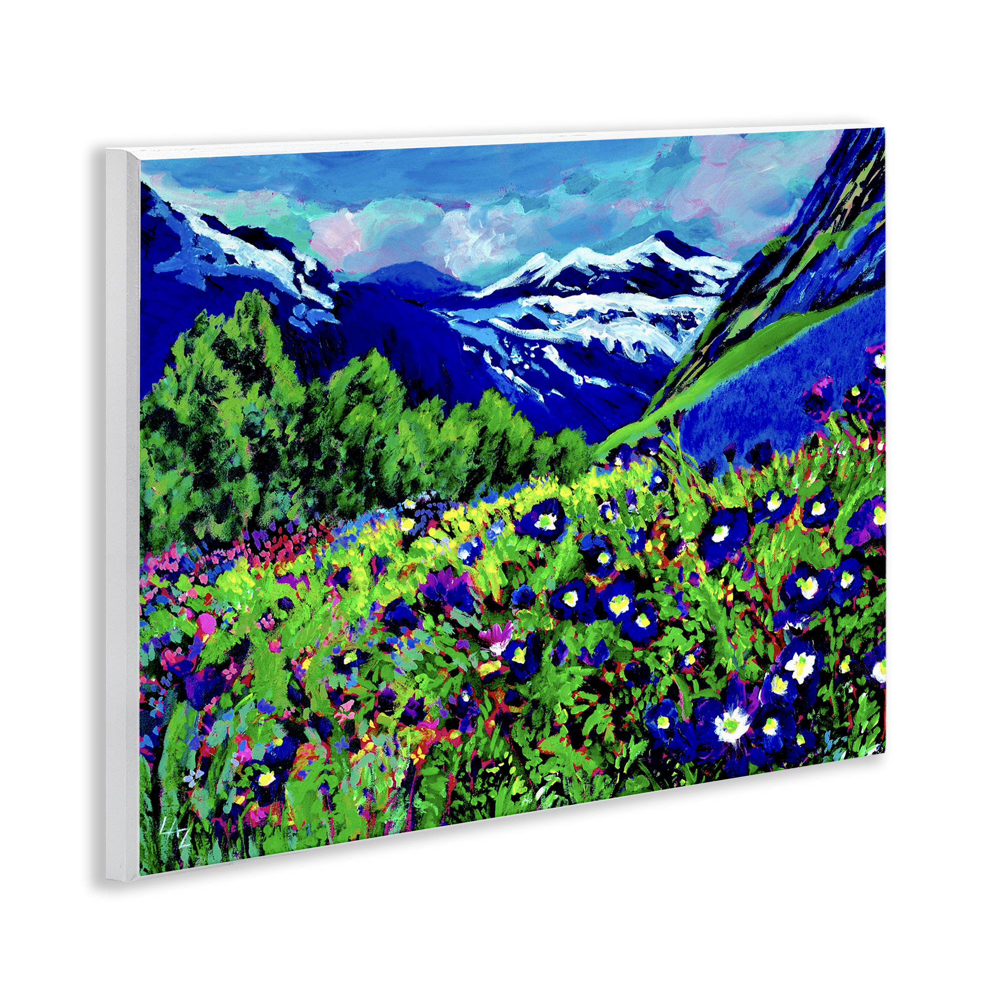 Charlton Home® Memory Mountain Valley Wall Plaque, design by Lee Ann ...