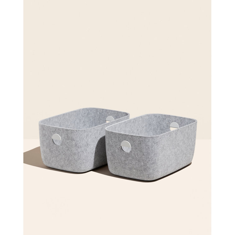 Open Spaces Felt Storage Bin | Wayfair