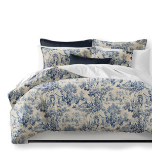 The Tailor's Bed Elysees Cotton Toile Comforter Set & Reviews | Wayfair