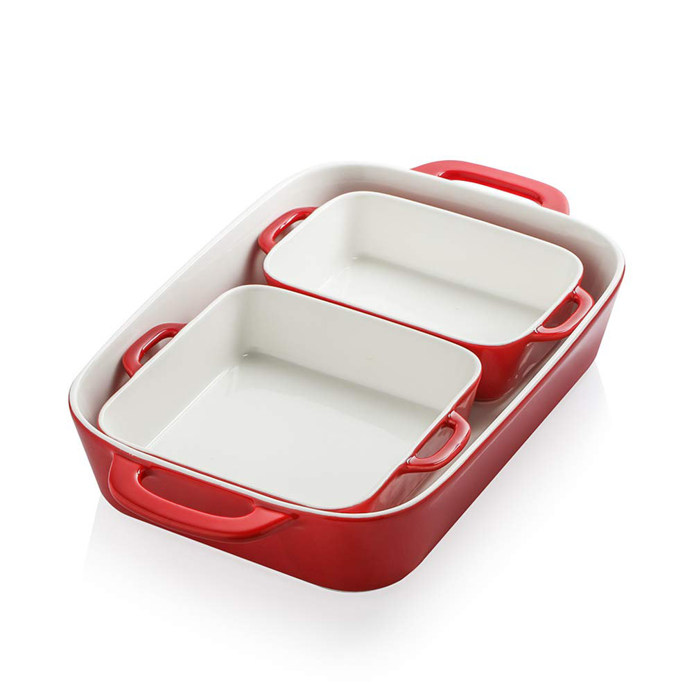 ATC HOLDINGS Porcelain baking pans are essential for cooking in the ...