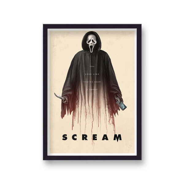 Culture Decor Scream V6 Ghostface Blood Drip Reimagined Movie - Single ...