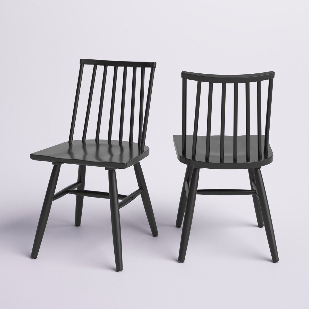 Laurel Foundry Modern Farmhouse® Bim Solid Wood Spindle Back Dining ...