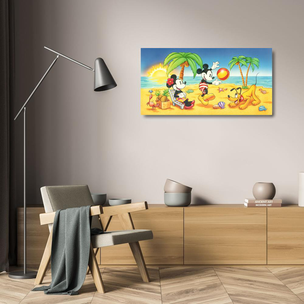 Bay Isle Home™ Jeu de ballon de plage Mickey et Minnie MCG-D1423 ...