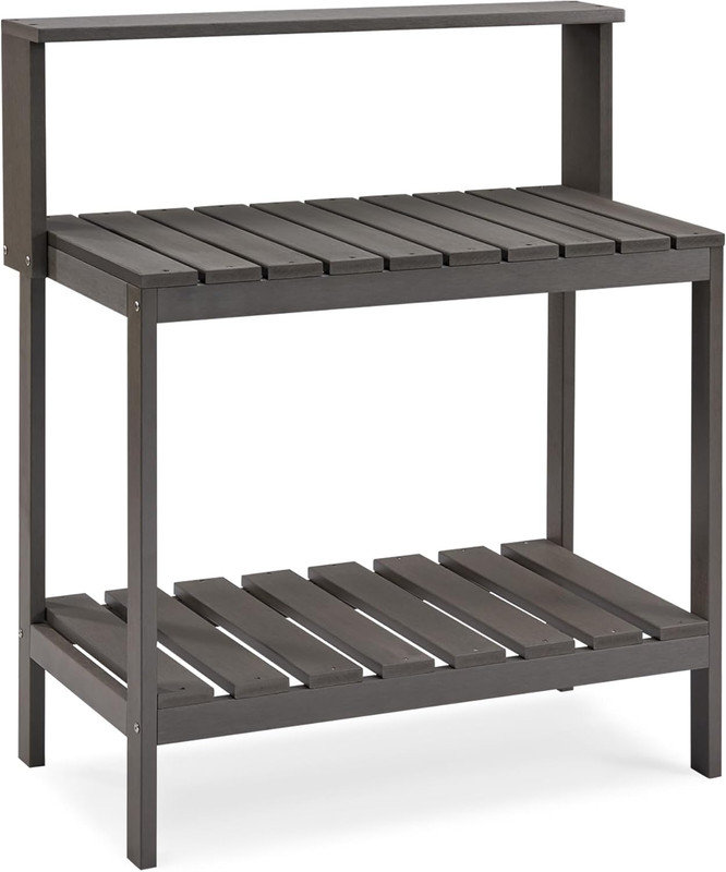 Ophelia & Co. Outdoor Poly Lumber Potting Bench, Polystyrene Garden ...