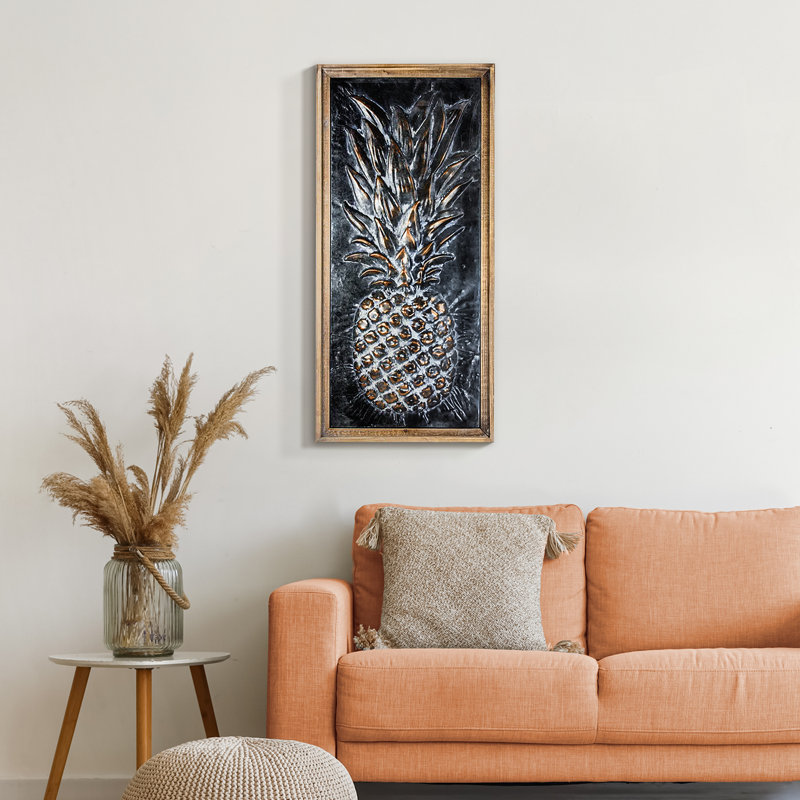 Bay Isle Home™ Metal Pineapple Wall Decor & Reviews | Wayfair