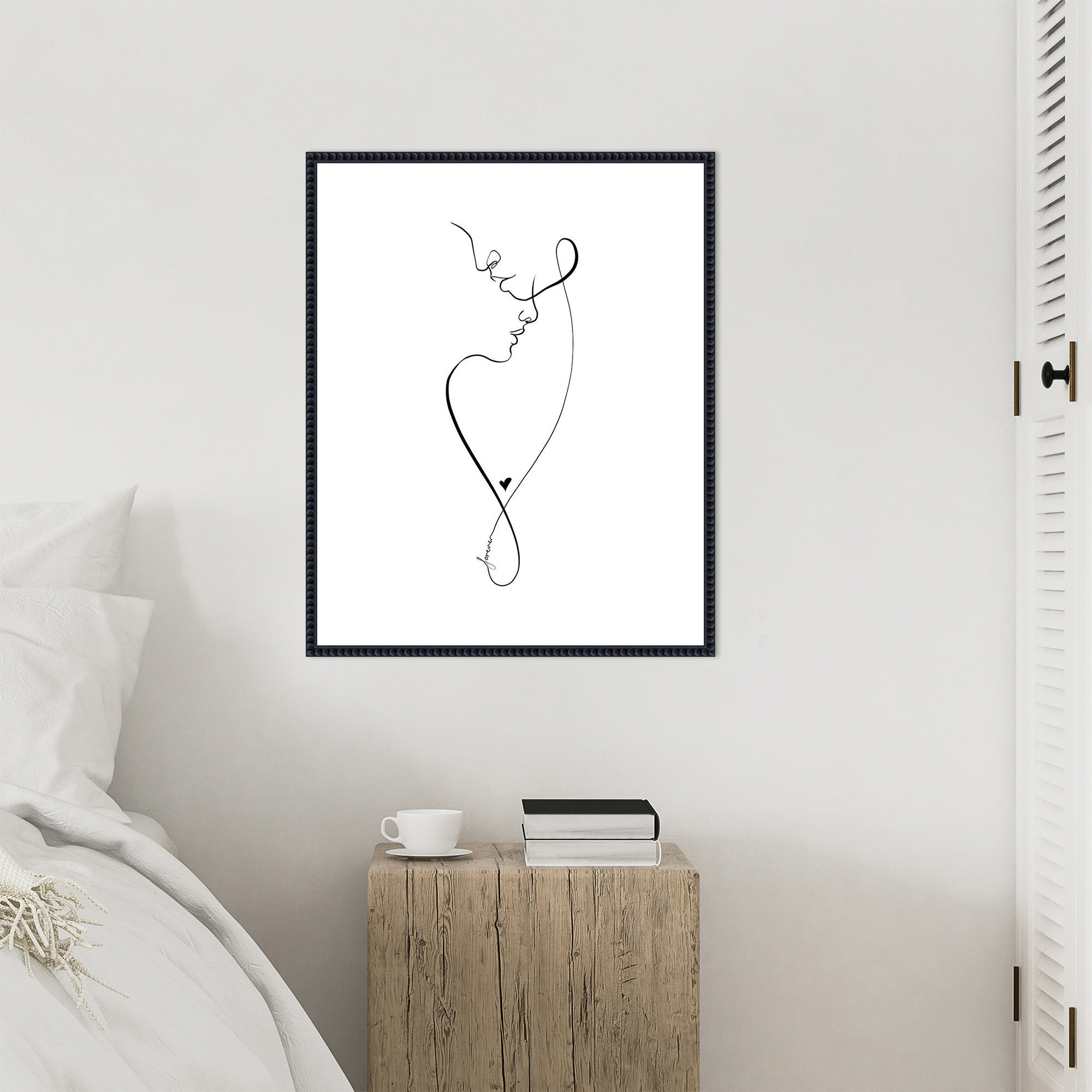 Wrought Studio™ Forever by Obaid Framed Canvas Wall Art Print | Wayfair