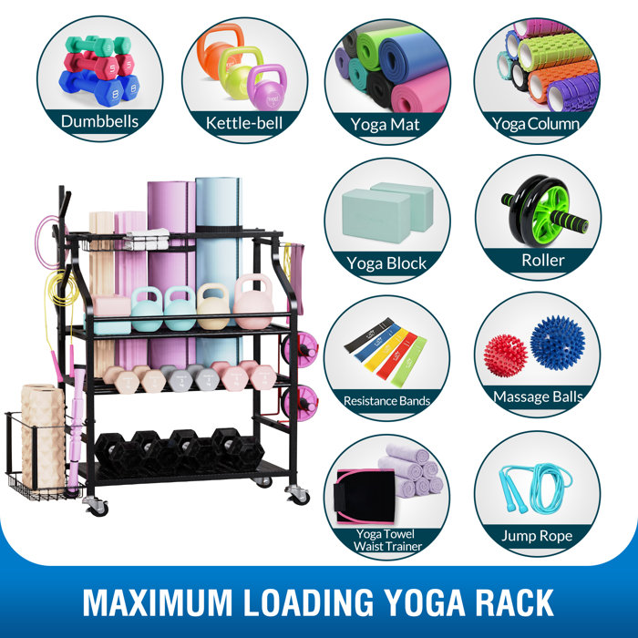 Arlmont & Co. Mucad Metal Free-standing Sports Rack & Reviews | Wayfair
