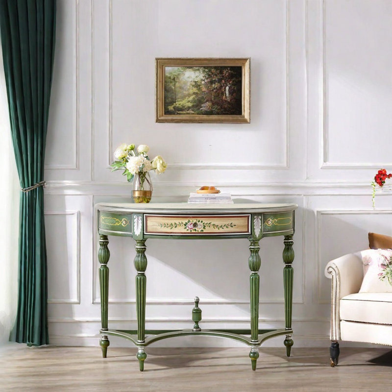The Invincibles home Hand-painted Console Table | Wayfair