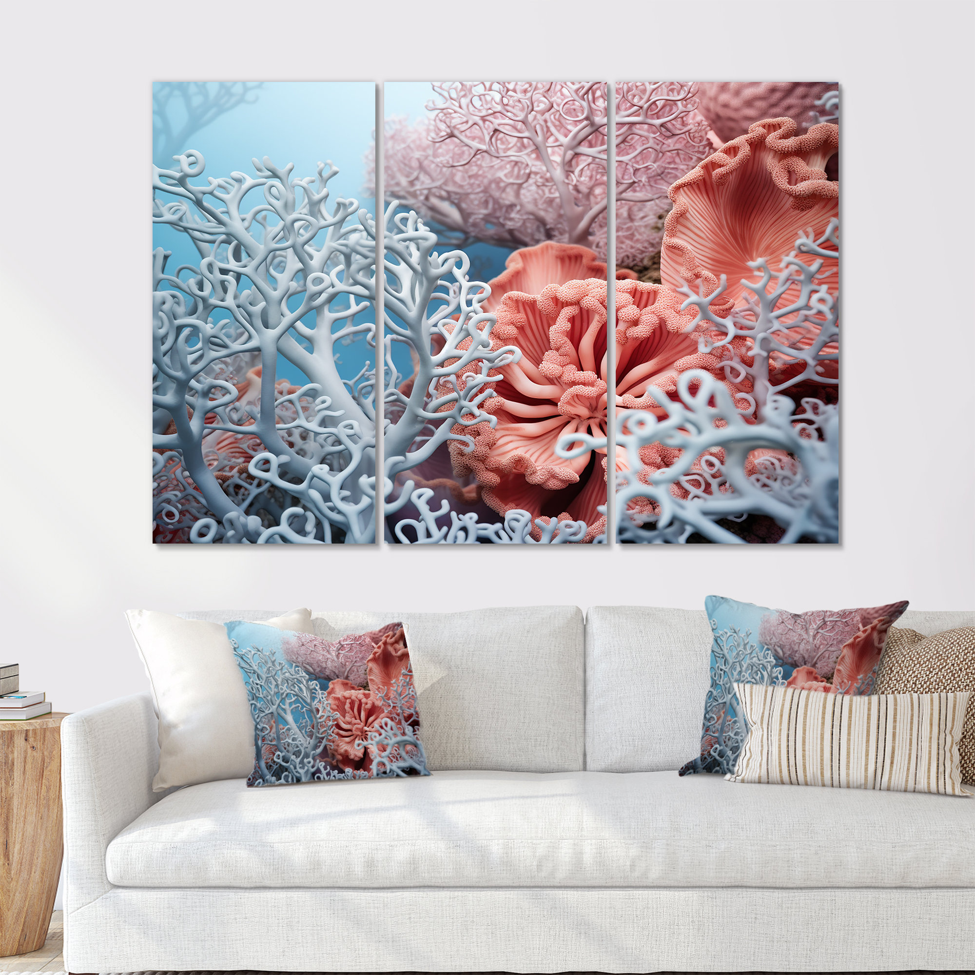 Dovecove Blue Coral Tree In Under The Sea - Coastal Coral Under Water ...