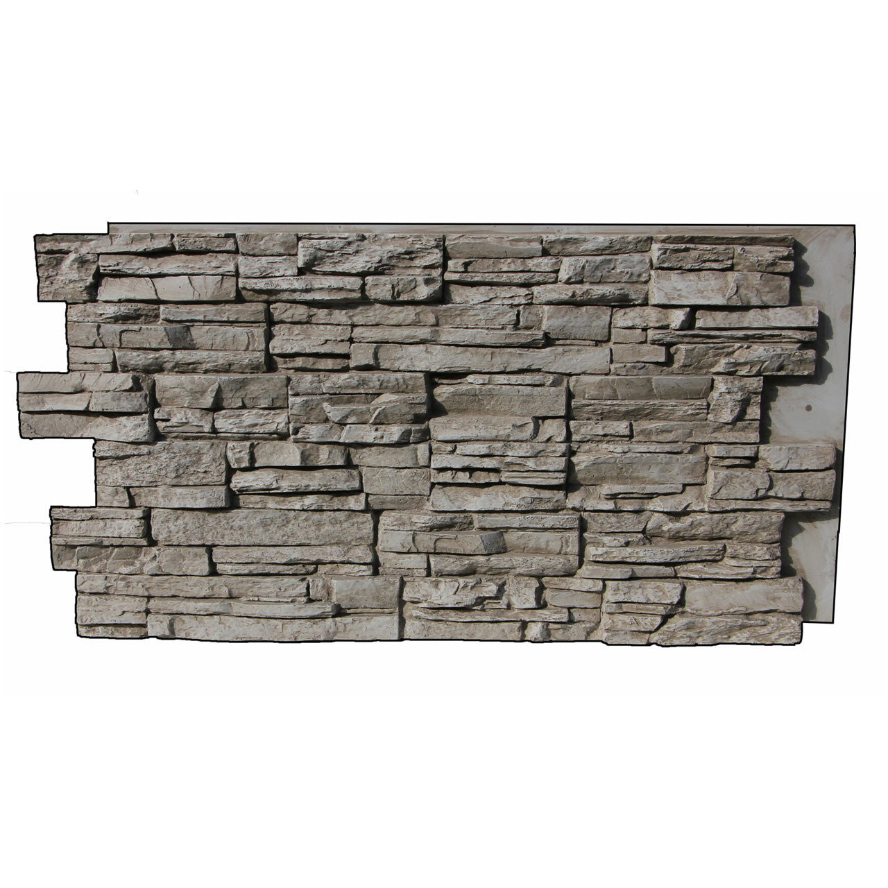 FromPlainToBeautifulInHours Lightning Ridge 24.75" x 47.63" Faux Stone ...