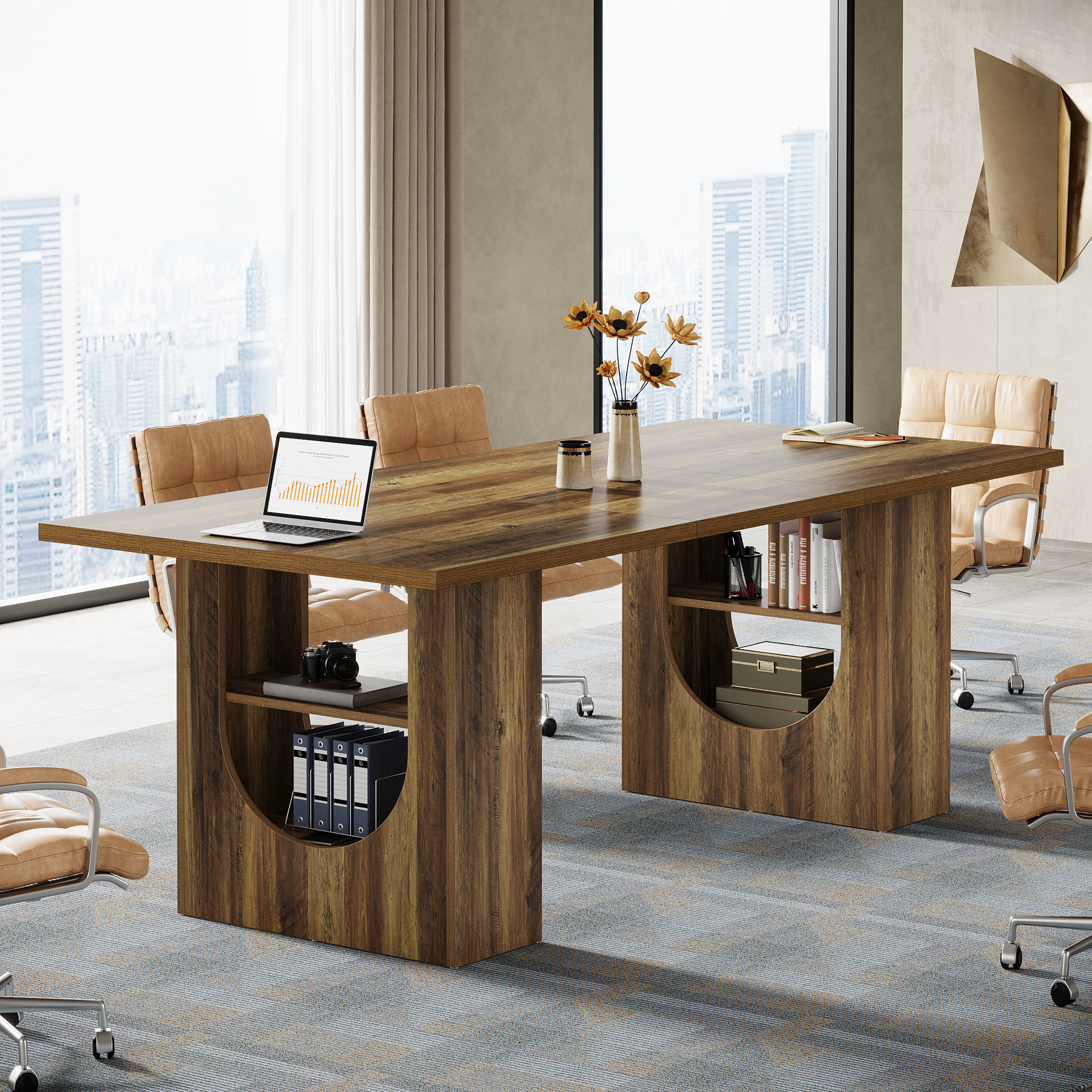 Inbox Zero 71-Inch Conference Table | Wayfair