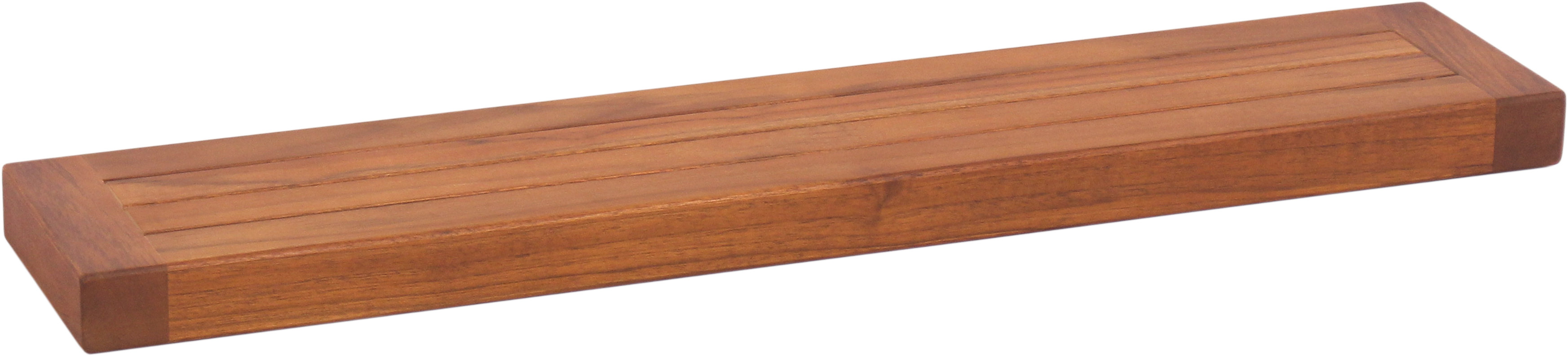 Aqua Teak Obi Teak Floating Shelf | Wayfair