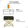 Everly Quinn Shikari Nightstand | Wayfair