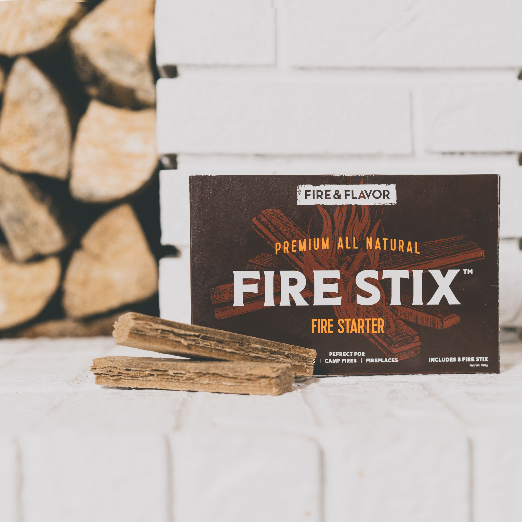 Fire & Flavor Premium Fire Stix Fire Starter | Wayfair