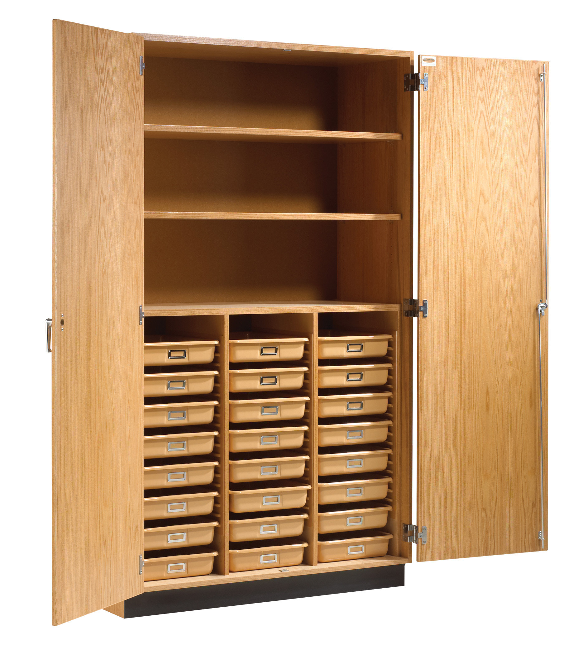 Diversified Woodcrafts 6 Compartment Classroom Cabinet with Bins | Wayfair