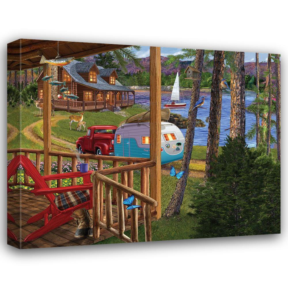 Lark Manor™ Bigelow Illustrations, Exclusive Gallery Wrapped Canvas Art ...