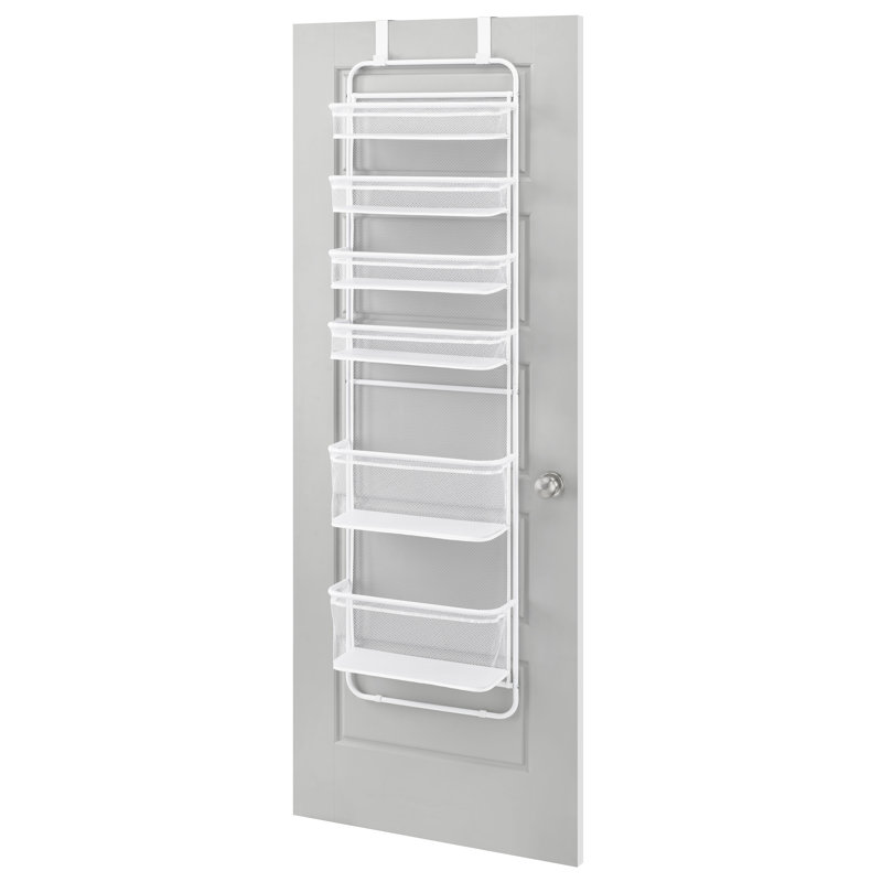 Rebrilliant Whitmor 6 Shelf Over the Door Organizer - White & Reviews ...