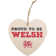 Maturi Proud to Be Welsh Heart Sign Wall Décor | Wayfair.co.uk