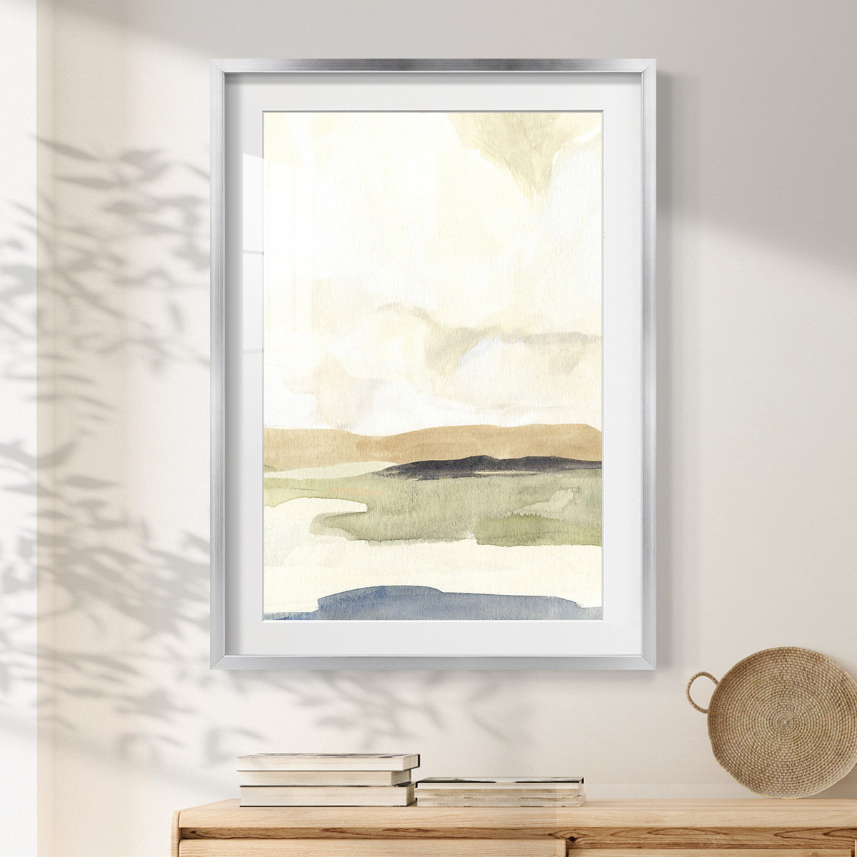 Latitude Run® Slate Movement II -Framed Print | Wayfair