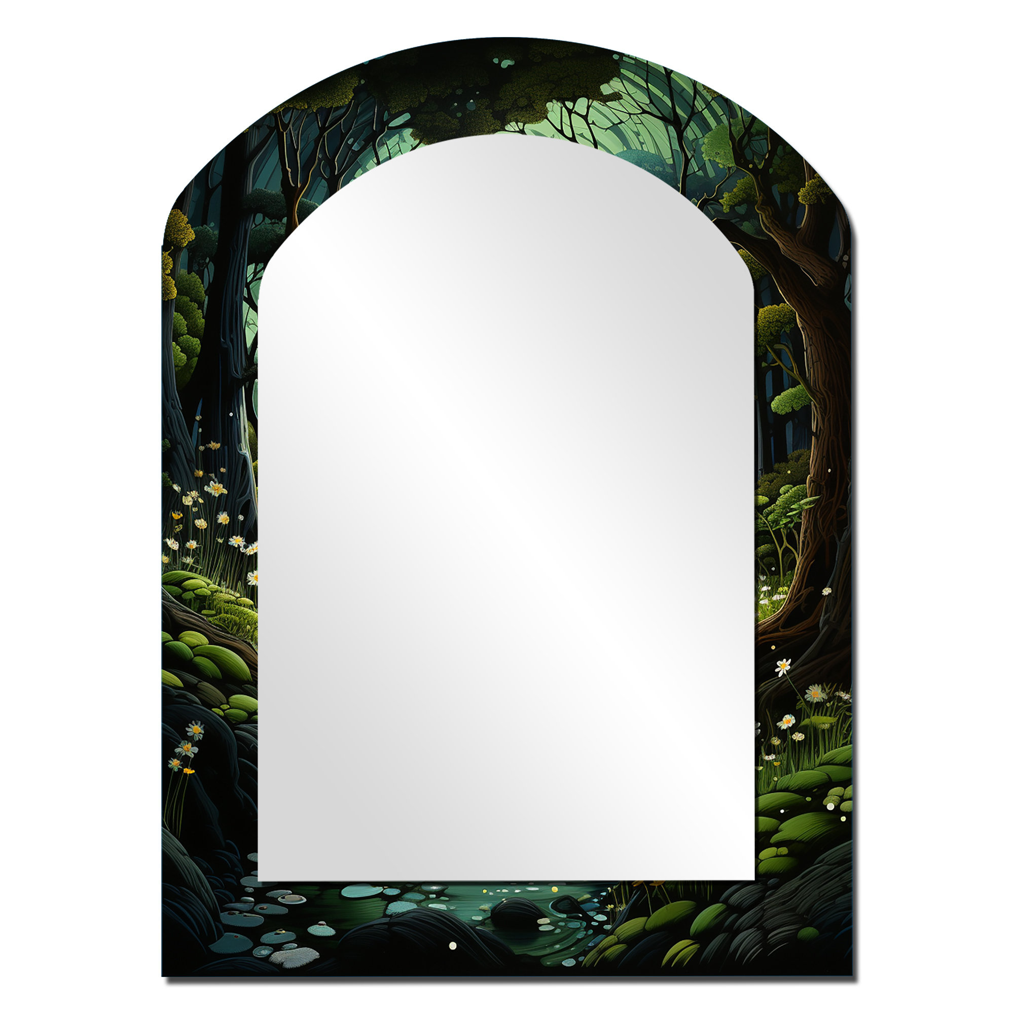 Astoria Grand Forest Enchanted Forest Pastoral I - Green Traditional ...