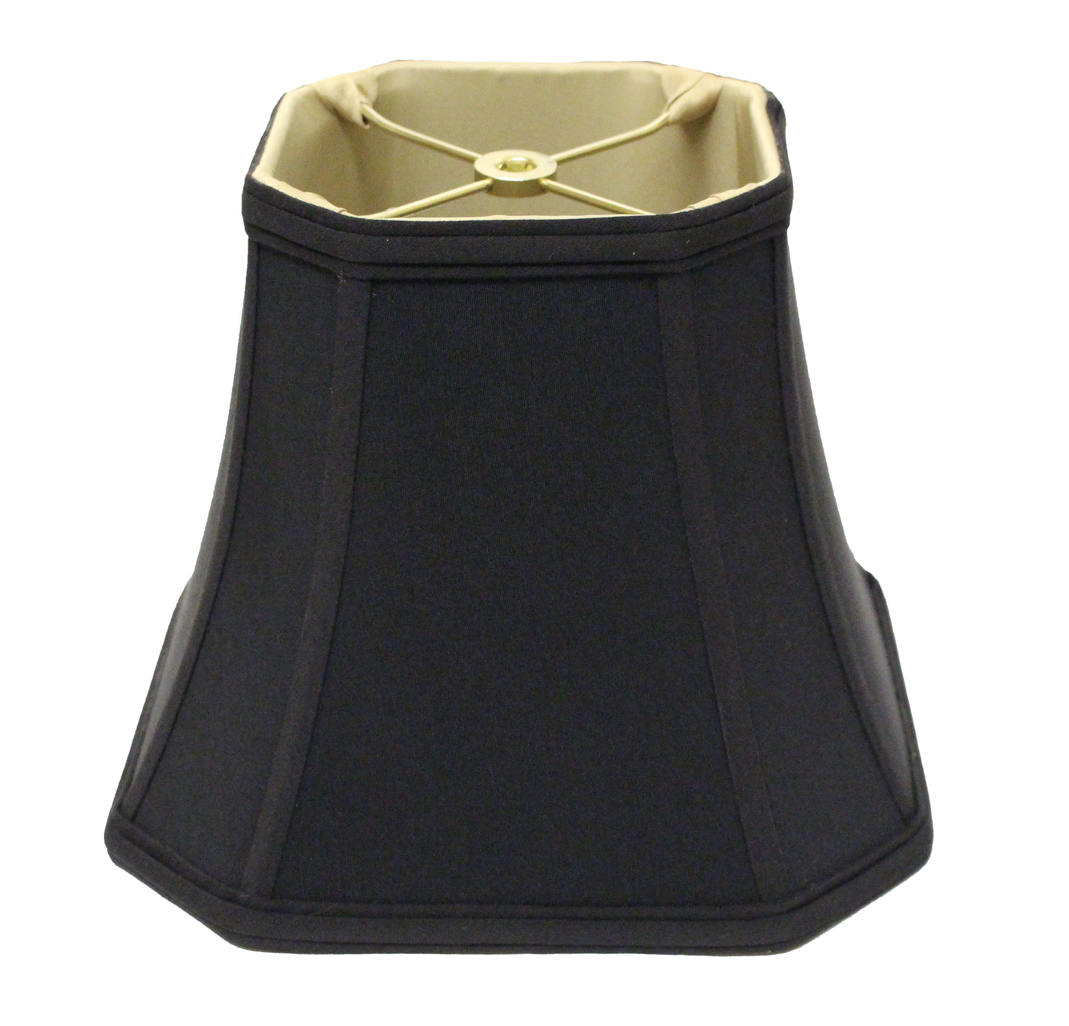 Winston Porter No Slub Innsbruck Bell Lamp shade ( Spider ) in Black ...