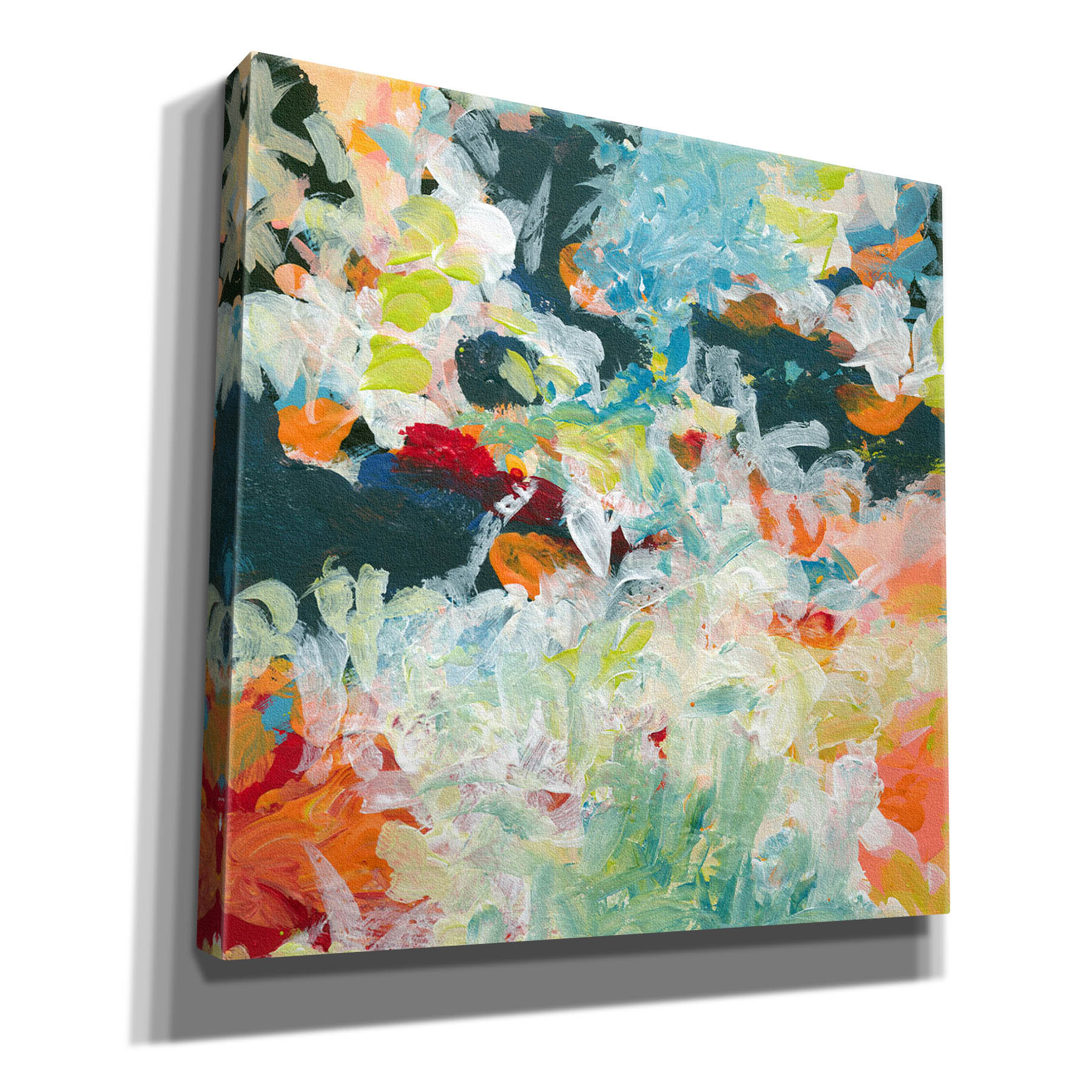 Wrought Studio™ Lunar Freefall 3' by Jan Weiss Canvas Wall Art | Wayfair