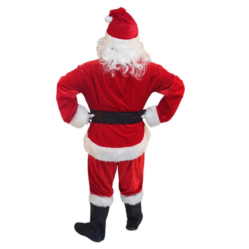 Alcott Hill® Adult Santa Claus Suit Christmas Costume Fancy Dress ...