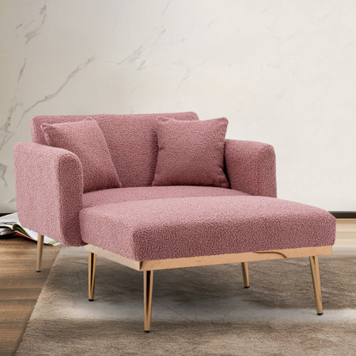 Pink Chaise Lounge Chairs You'll Love | Wayfair