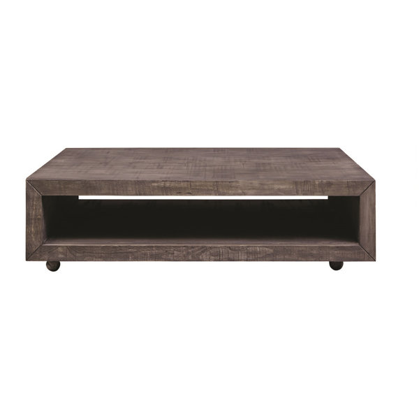 17 Stories Balfour Solid Wood Top Coffee Table & Reviews | Wayfair