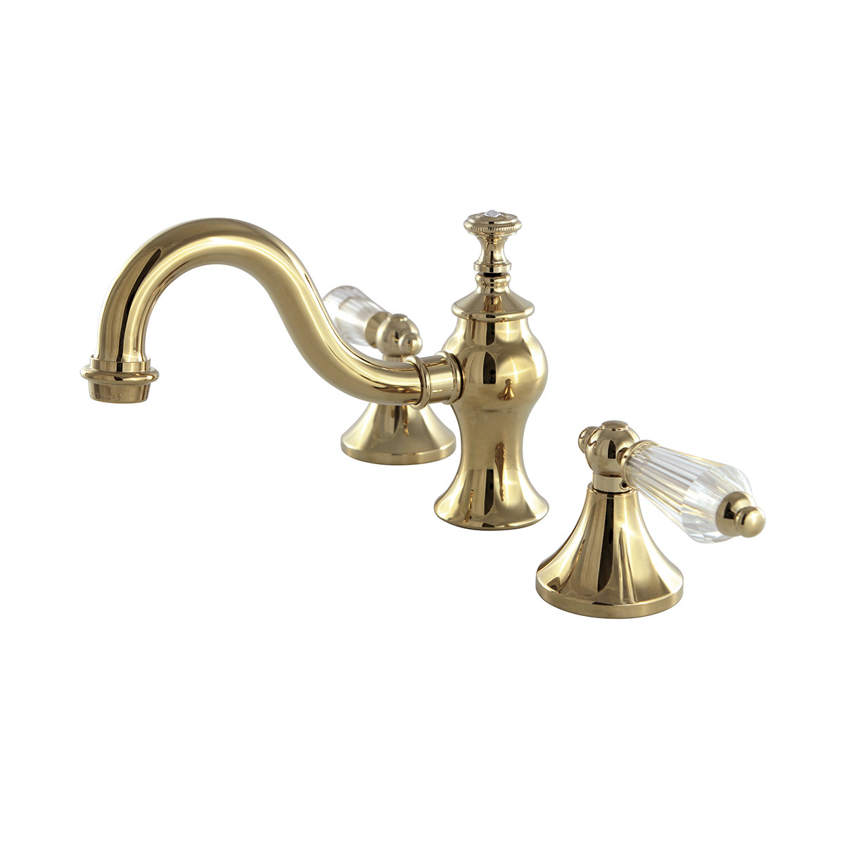 Kingston Brass Wilshire Two-Handle 3-Hole Deck Mount Widespread ...