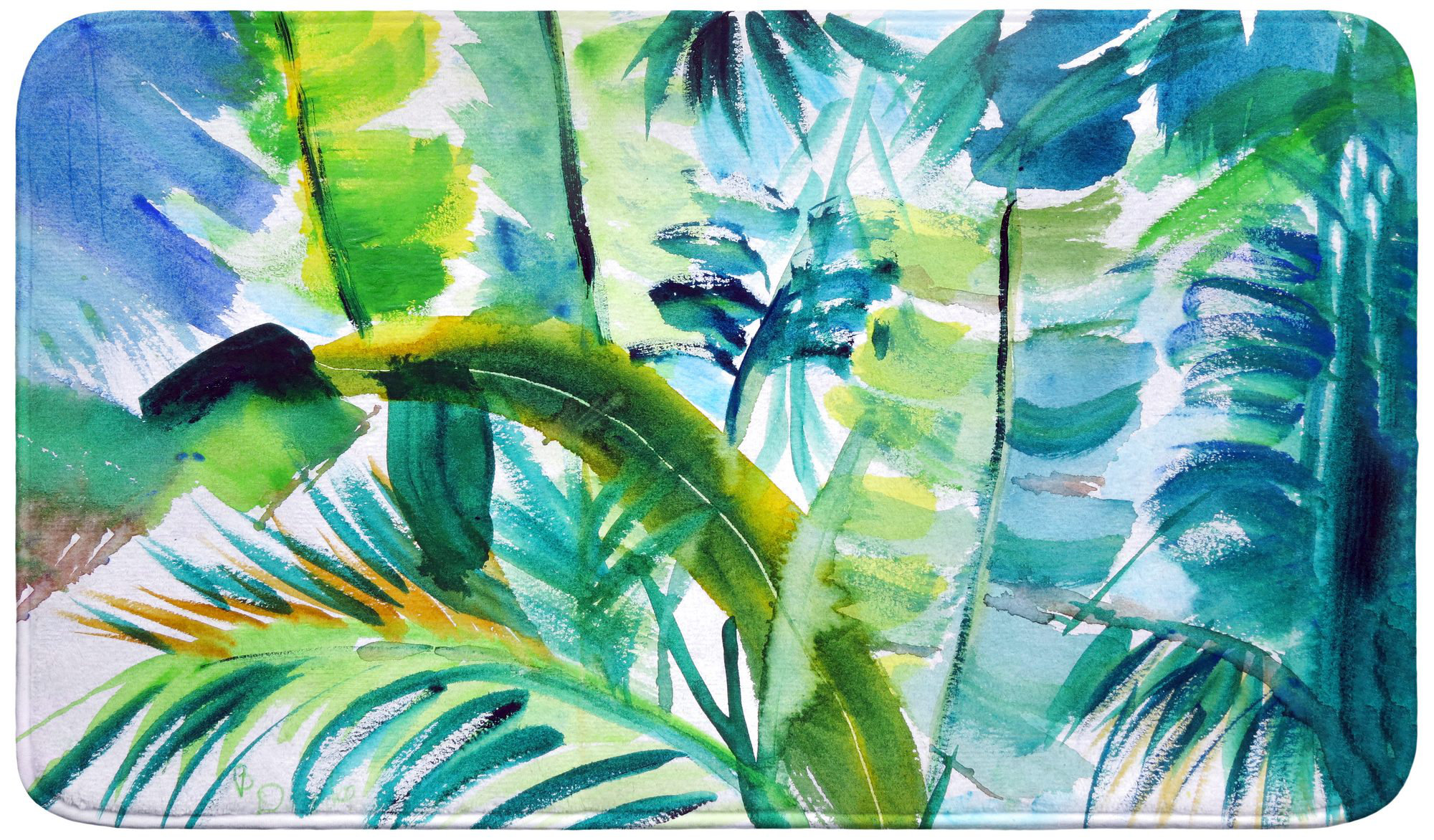 Bay Isle Home™ Jungle Bath Mat | Wayfair
