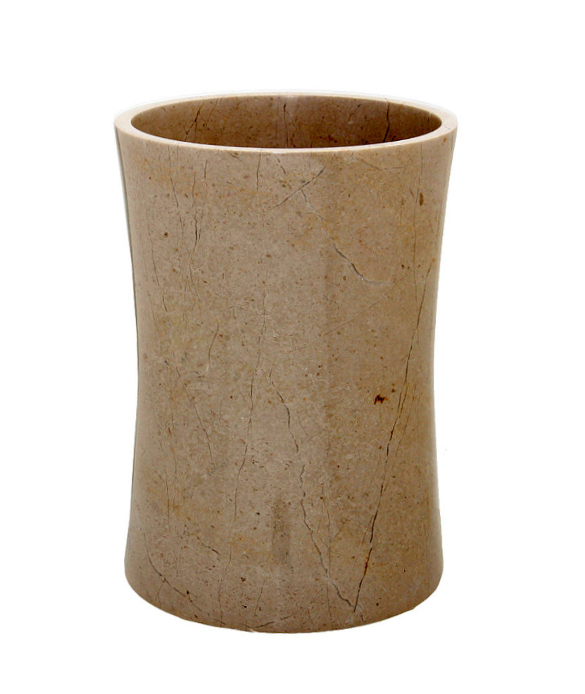 Fleur De Lis Living Ransome Stone 1.5 Gallon Waste Basket - Wayfair Canada