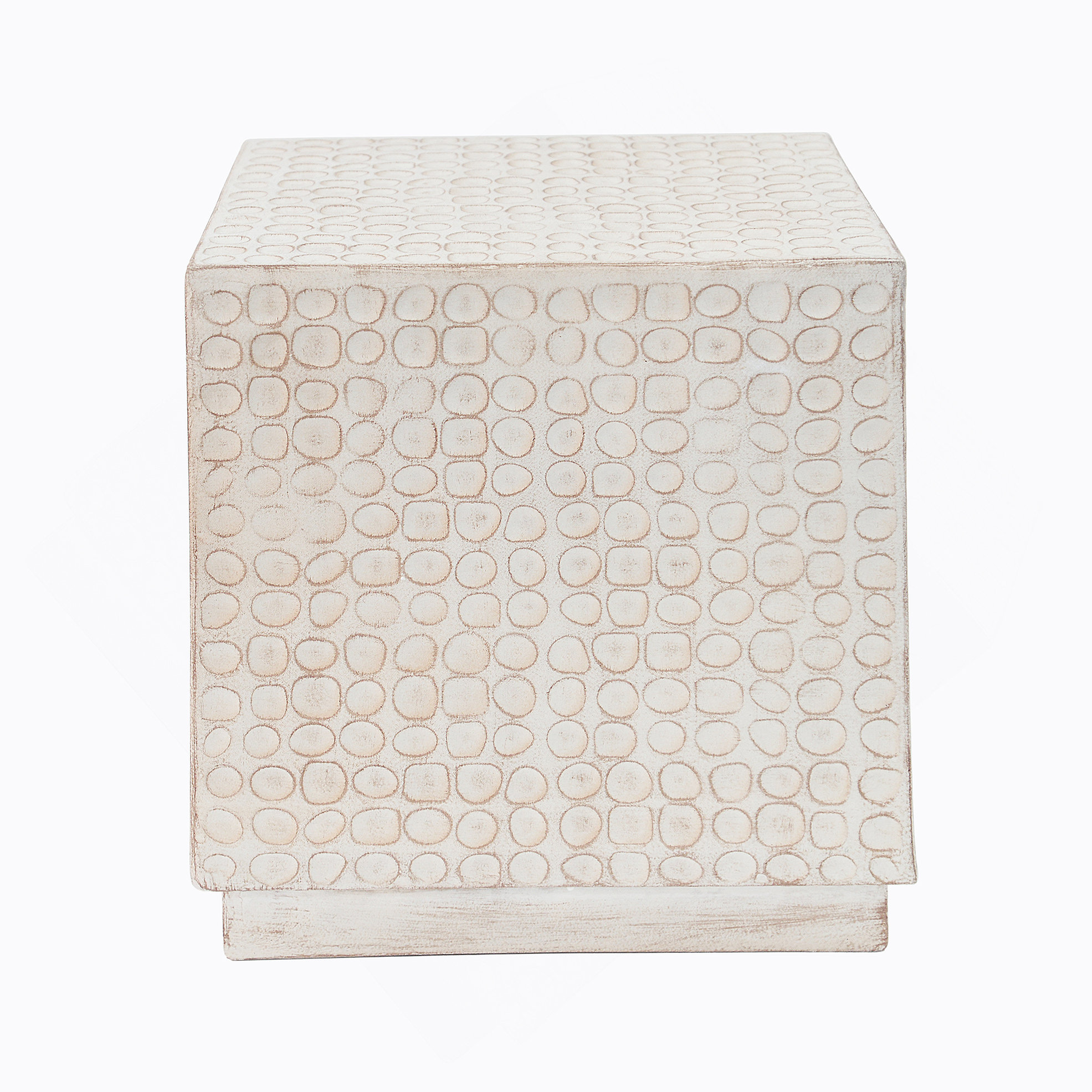 Latitude Run® MGO CUBE SIDE TABLE | Wayfair