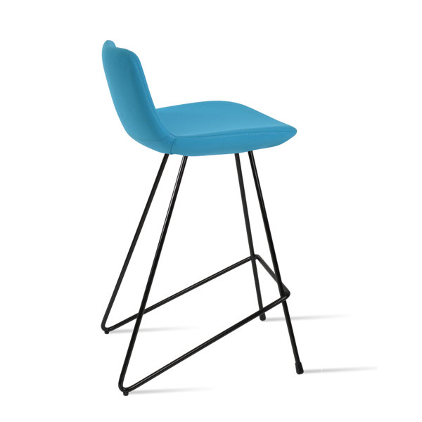 sohoConcept Pera Cat Counter & Bar Stool in Wool - Wayfair Canada