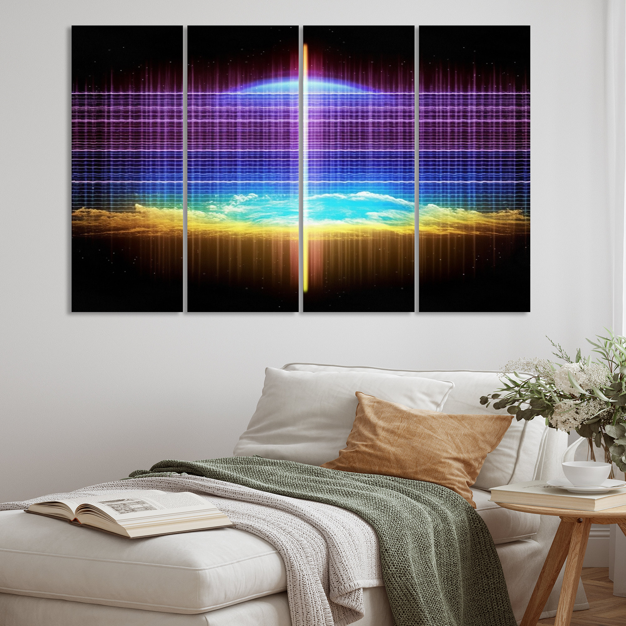 Ebern Designs Waveform Spectrum Abstract Resonances IX - Abstract ...