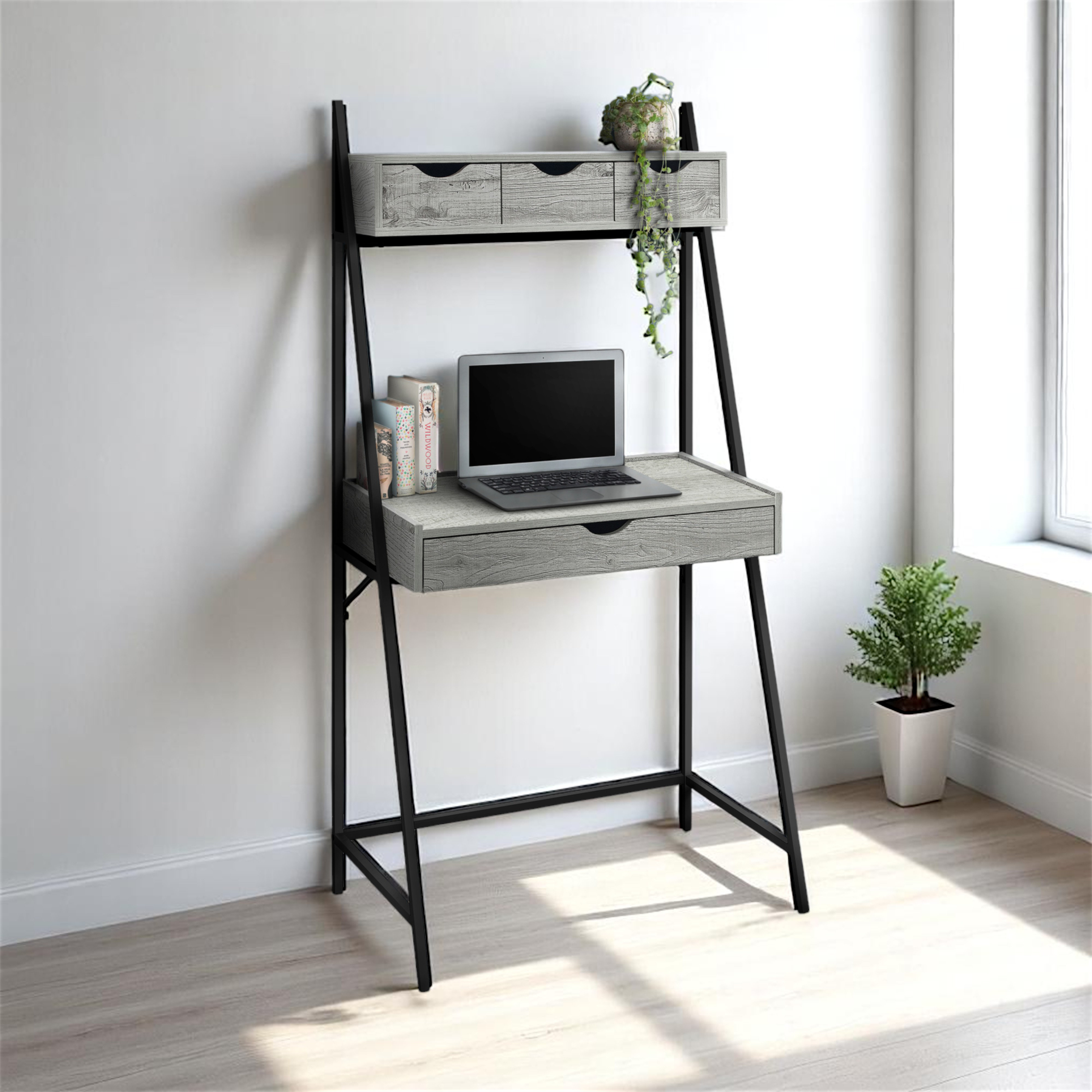 17 Stories Karima Computer Desk - Wayfair Canada