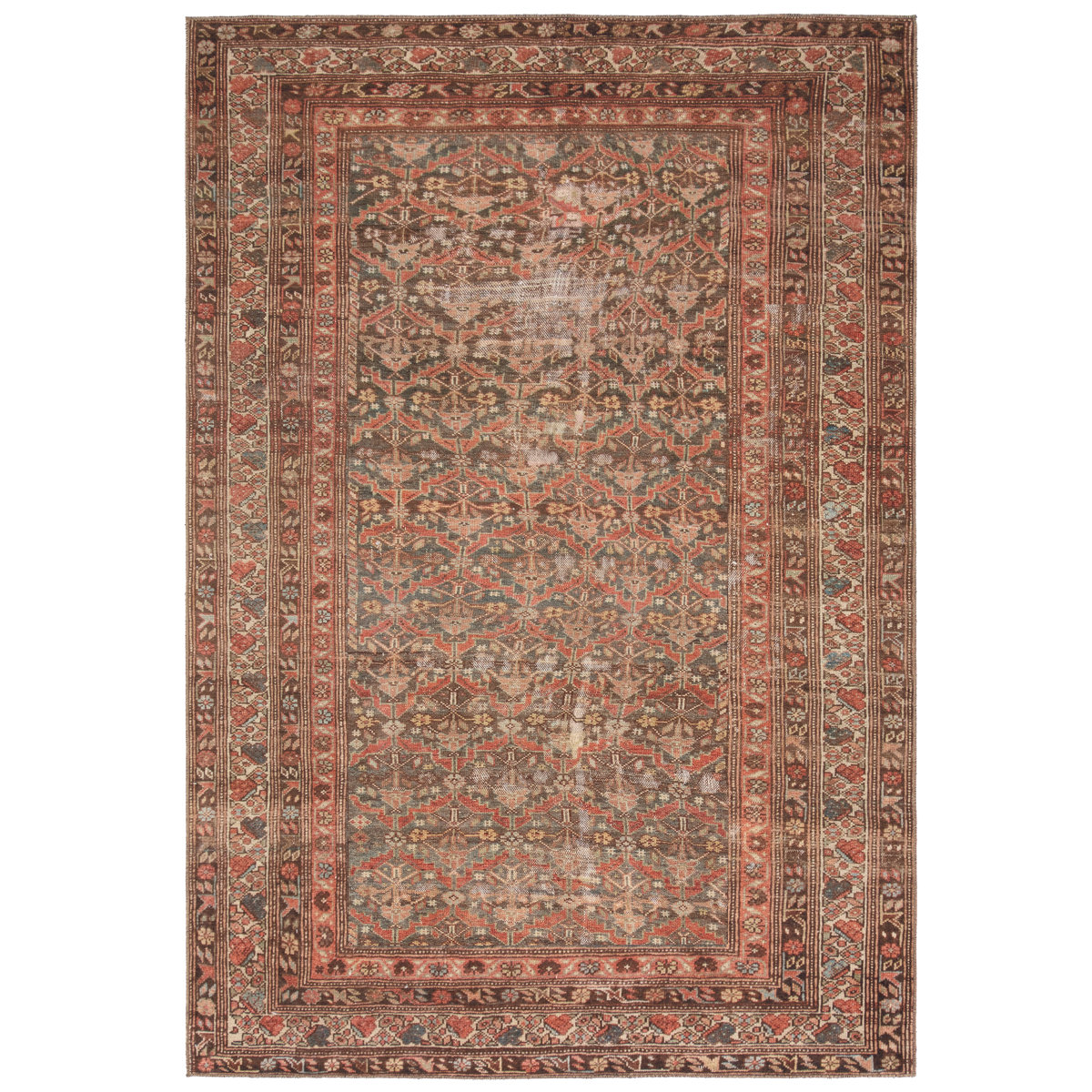 Bungalow Rose Vibe by Bungalow Rose Arjoel Powerloomed Oriental Red ...