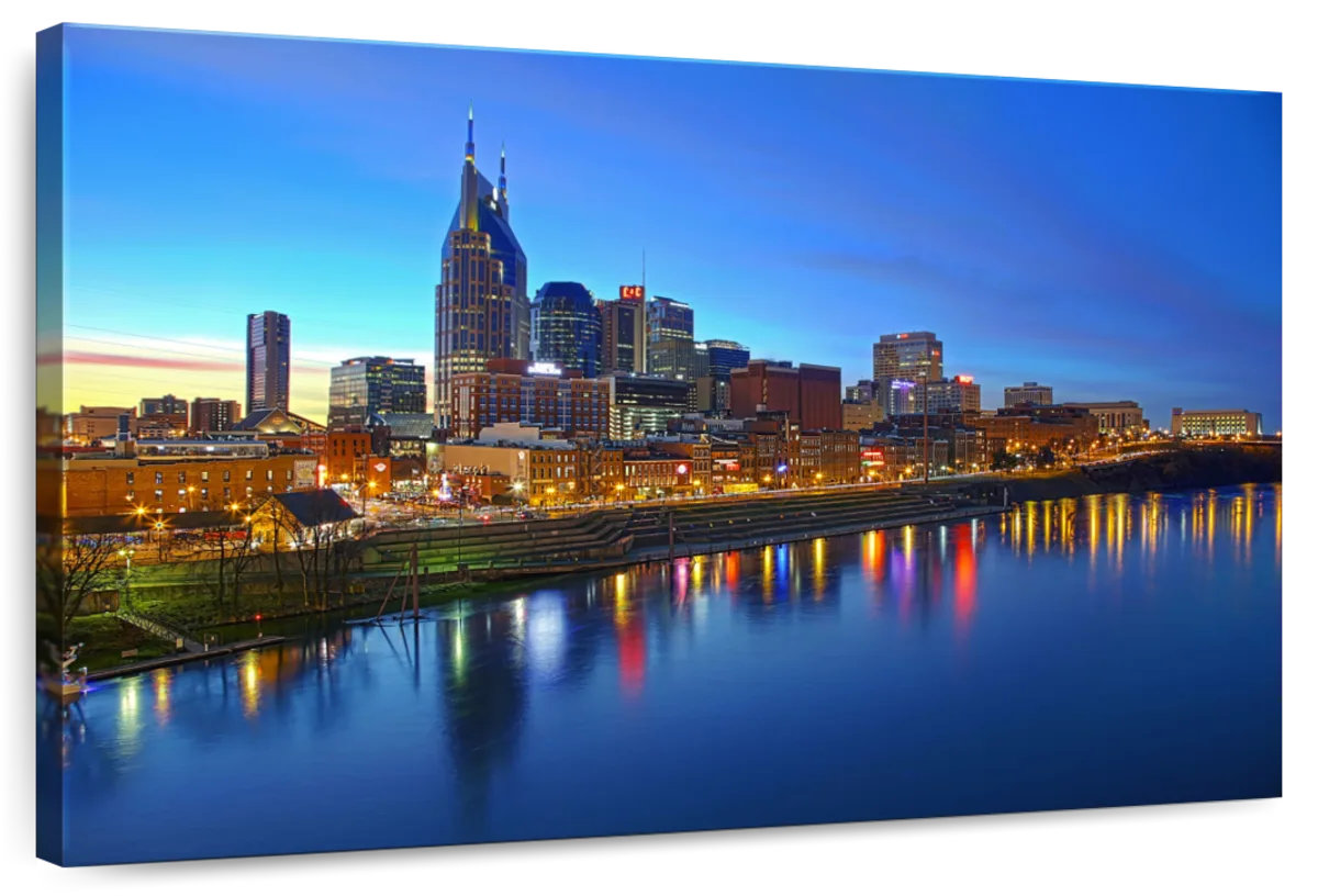 Ebern Designs Hannes Nashville City Skyline - Wayfair Canada
