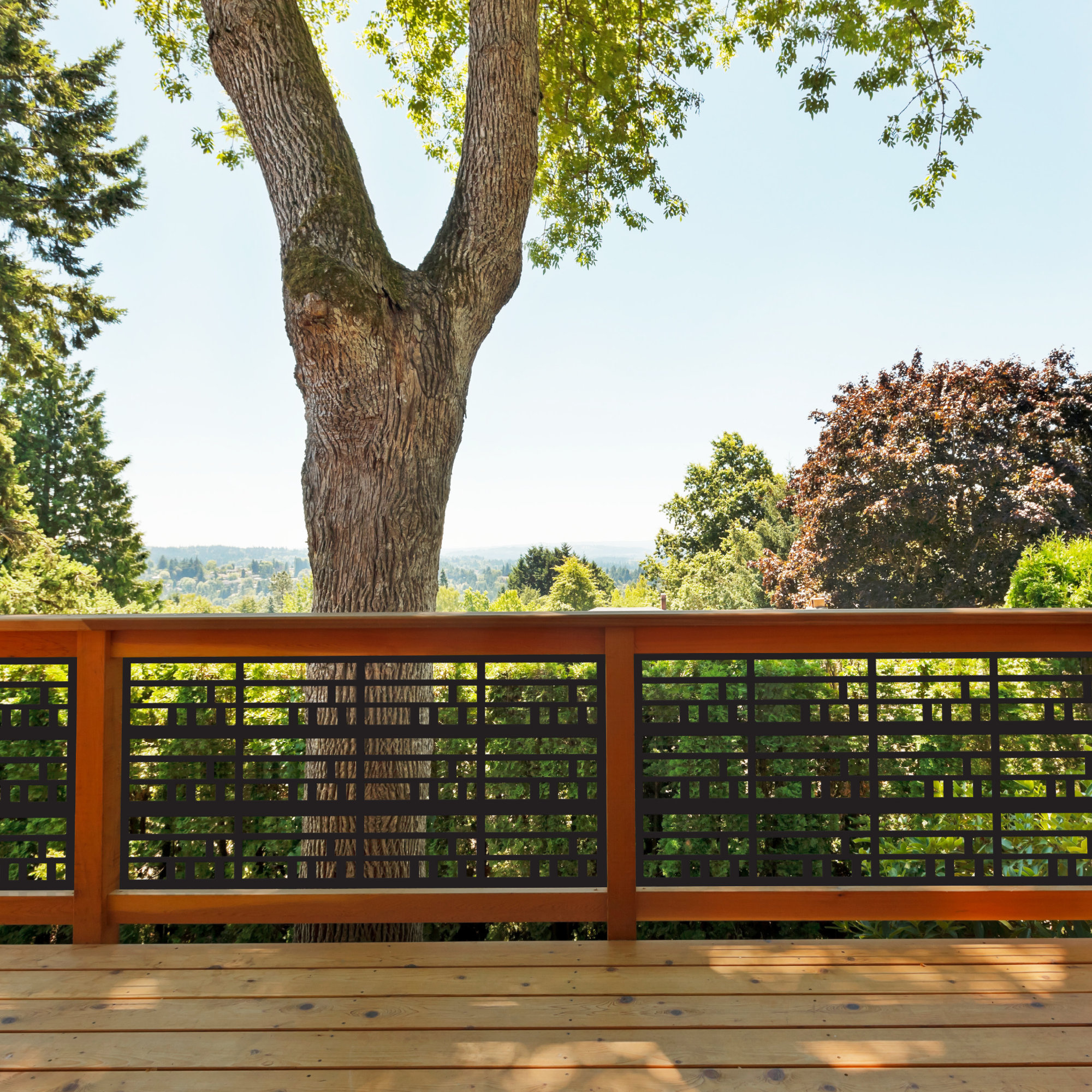 Grid Axcents 2 ft. H x 4 ft. W Polyethylene Privacy Screen & Reviews ...